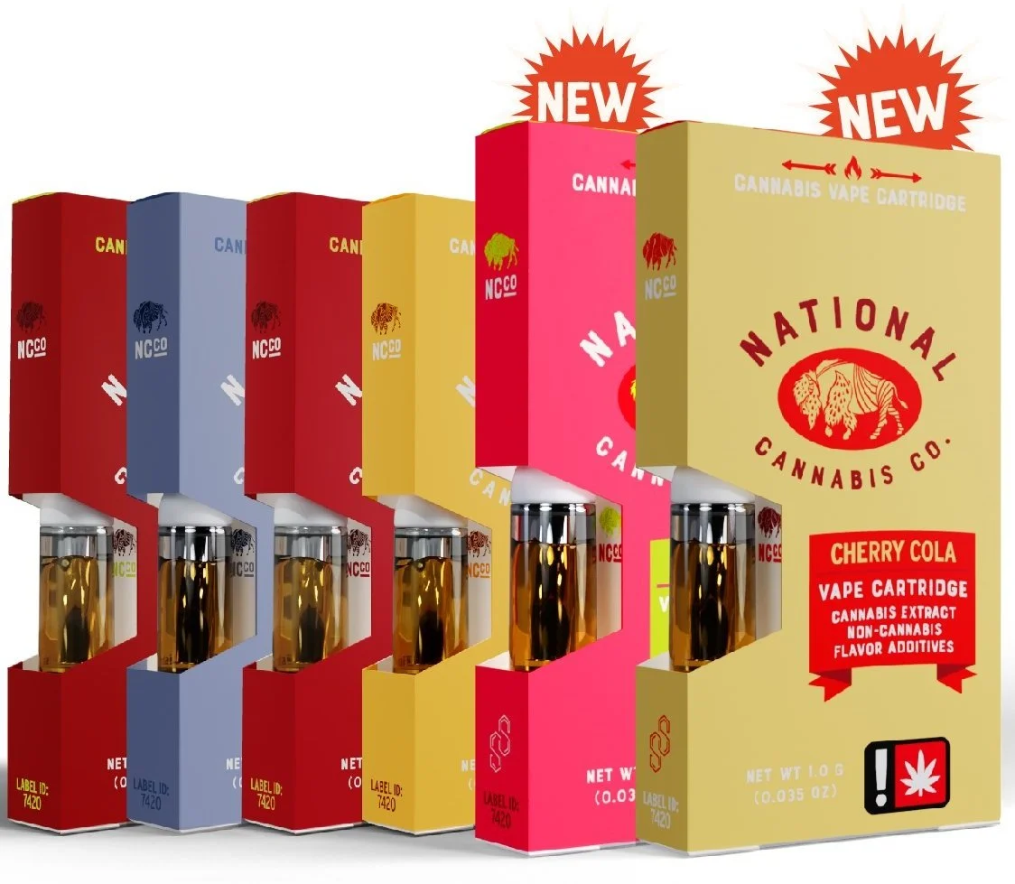 1g THC Vape Cartridges — National Cannabis Co.