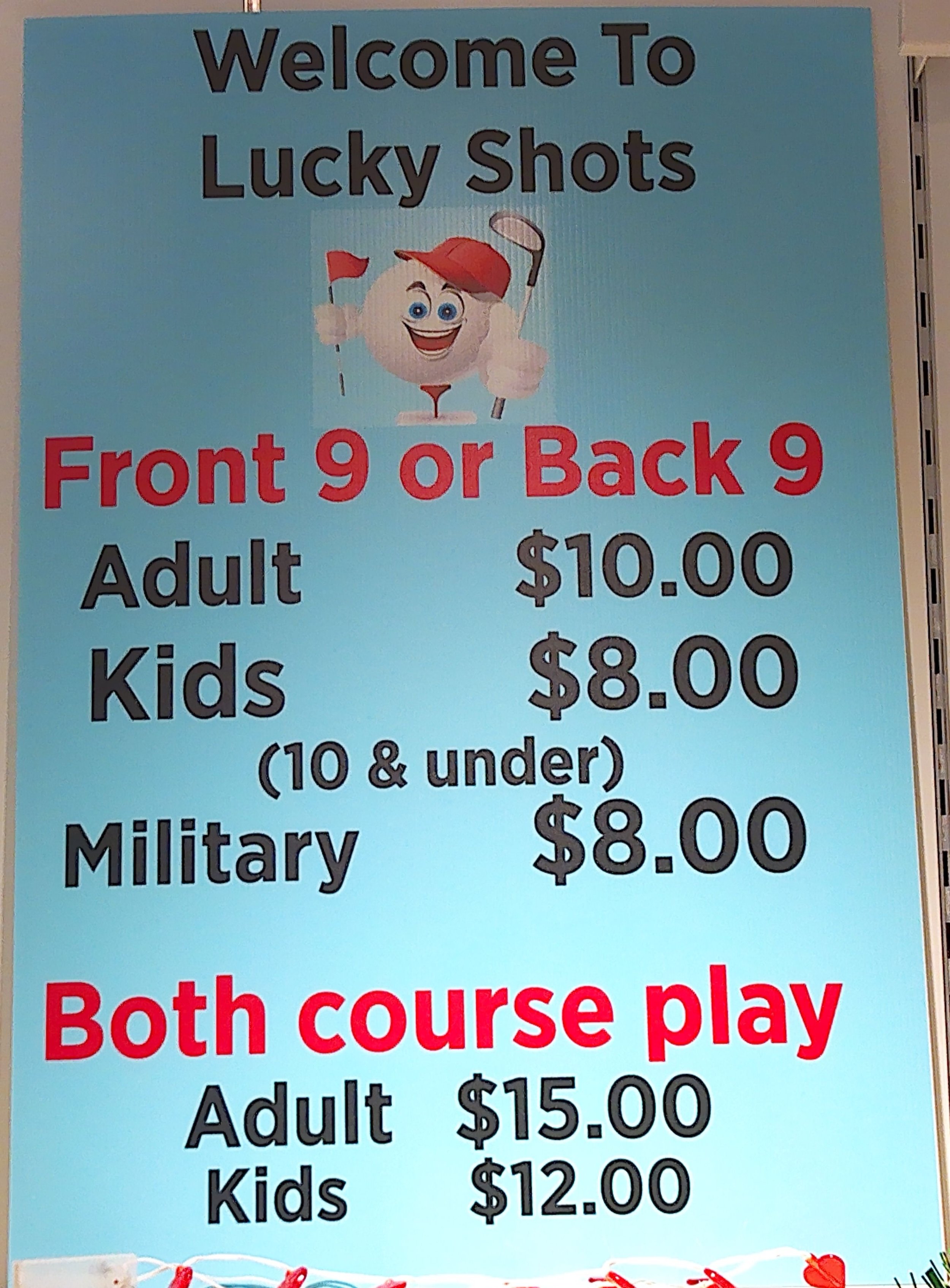 Lucky Shots Putt Putt