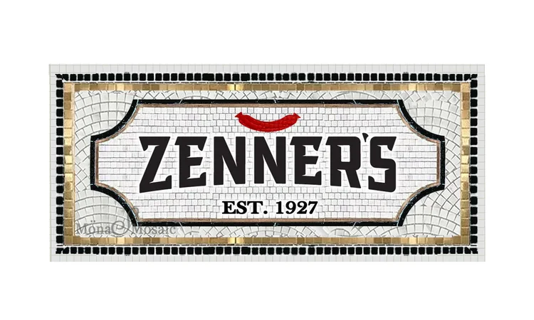 Mosaic lettering custom size featuring a scripture quote tile mosaic on ...