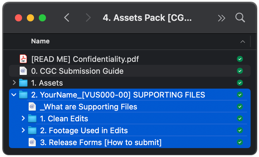 How to Submit (CGC) — Vidsy Creator Hub