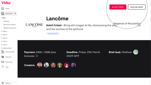 Submitting Your Content With Vidsy — Vidsy Creator Hub