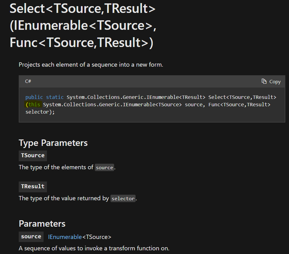 C# LINQ Select Explained with Examples — SYNTACTIC SUGAR DADDY