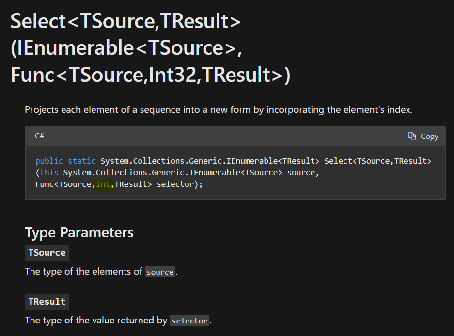 C# LINQ Select Explained with Examples — SYNTACTIC SUGAR DADDY