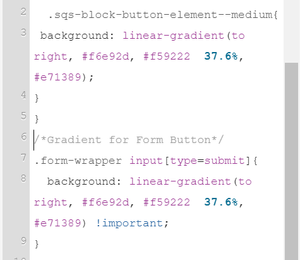 How to Add Gradient Using Custom CSS in Squarespace (7.0 & 7.1) — SQSP Starter