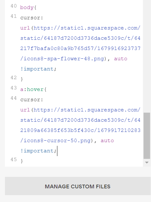 How To Add Custom Cursor to Your Squarespace Website? — SQSP Starter