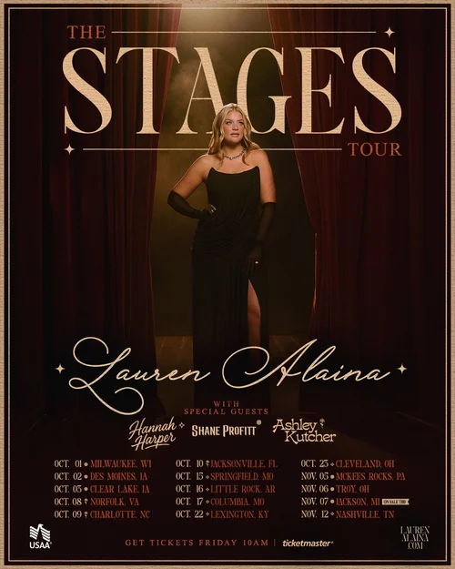 Lauren Alaina The Stages Tour 2026: Dates, Tickets and Openers