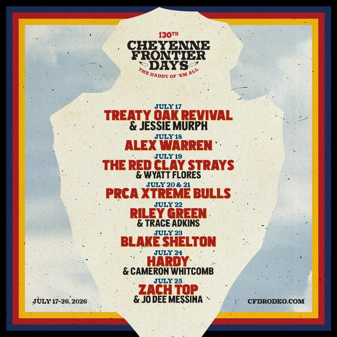 2026 Cheyenne Frontier Days Concert Lineup & Tickets
