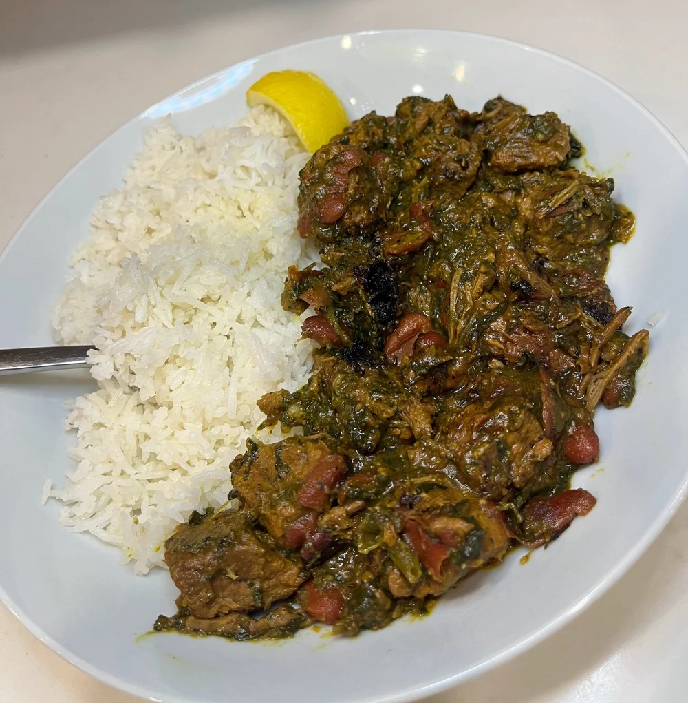 Iranian Beef Stew - Ghormeh Sabzi — International Date Night