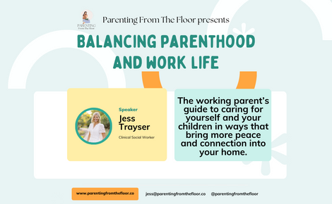 Parenting Workshops — Parenting From The Floor