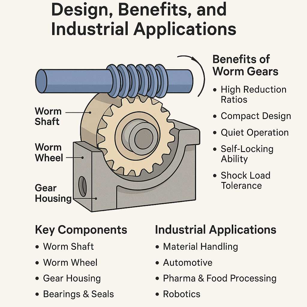Worm Gears: How They Work, Benefits & Industrial Applications ...