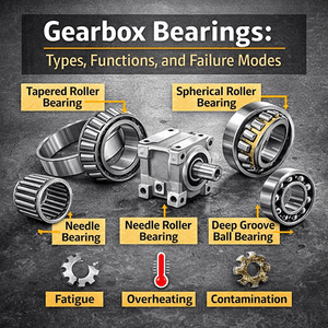 Gearbox Bearings: Types, Functions, and Failure Modes — Industrial ...