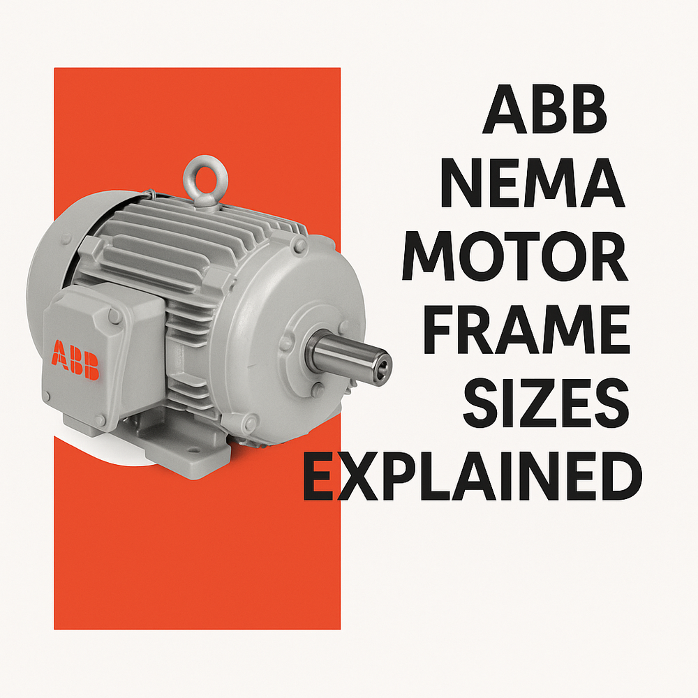 ABB NEMA Motor Frame Sizes Explained — Industrial Gearbox Supply