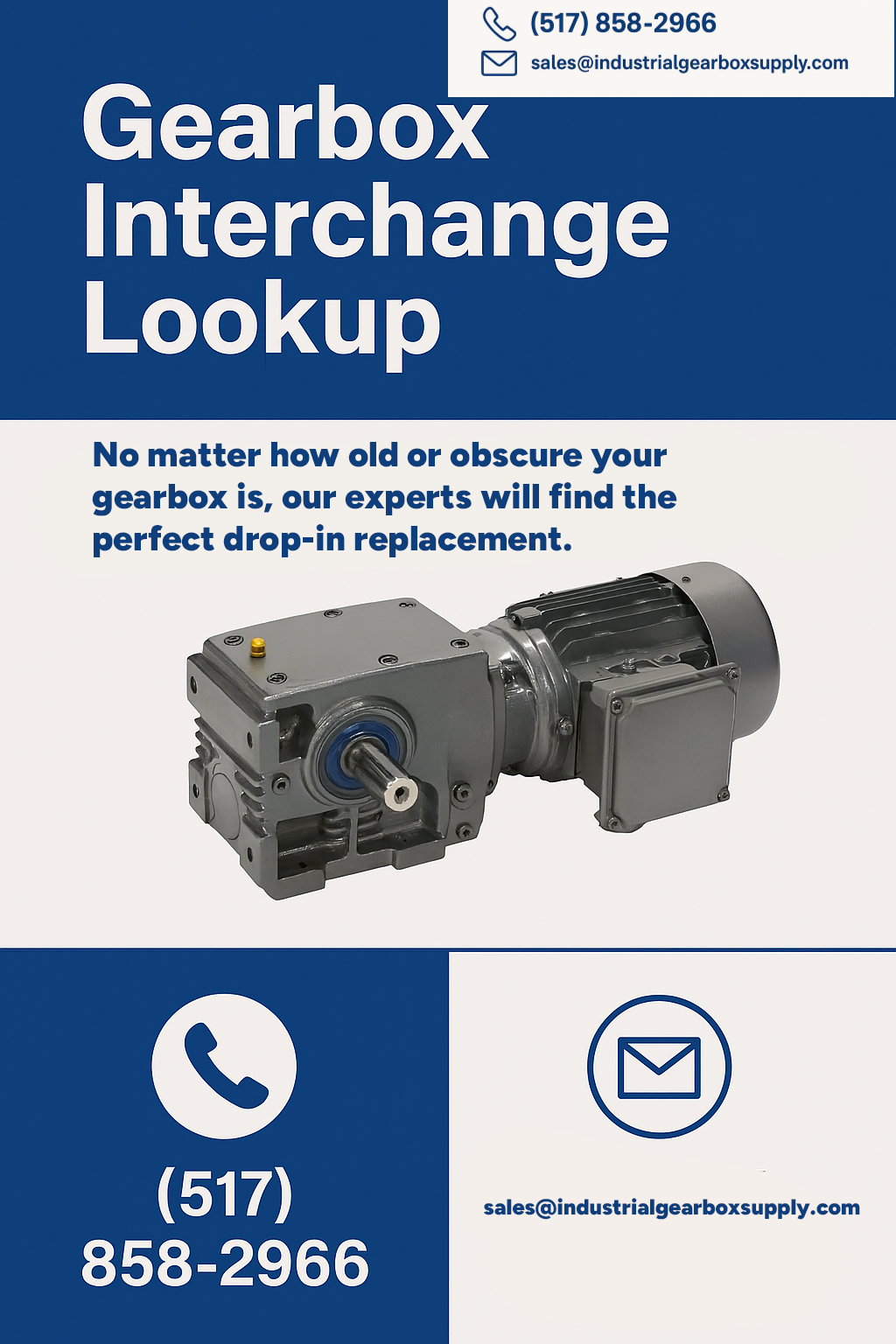 Gearbox Interchange Lookup — Industrial Gearbox Supply