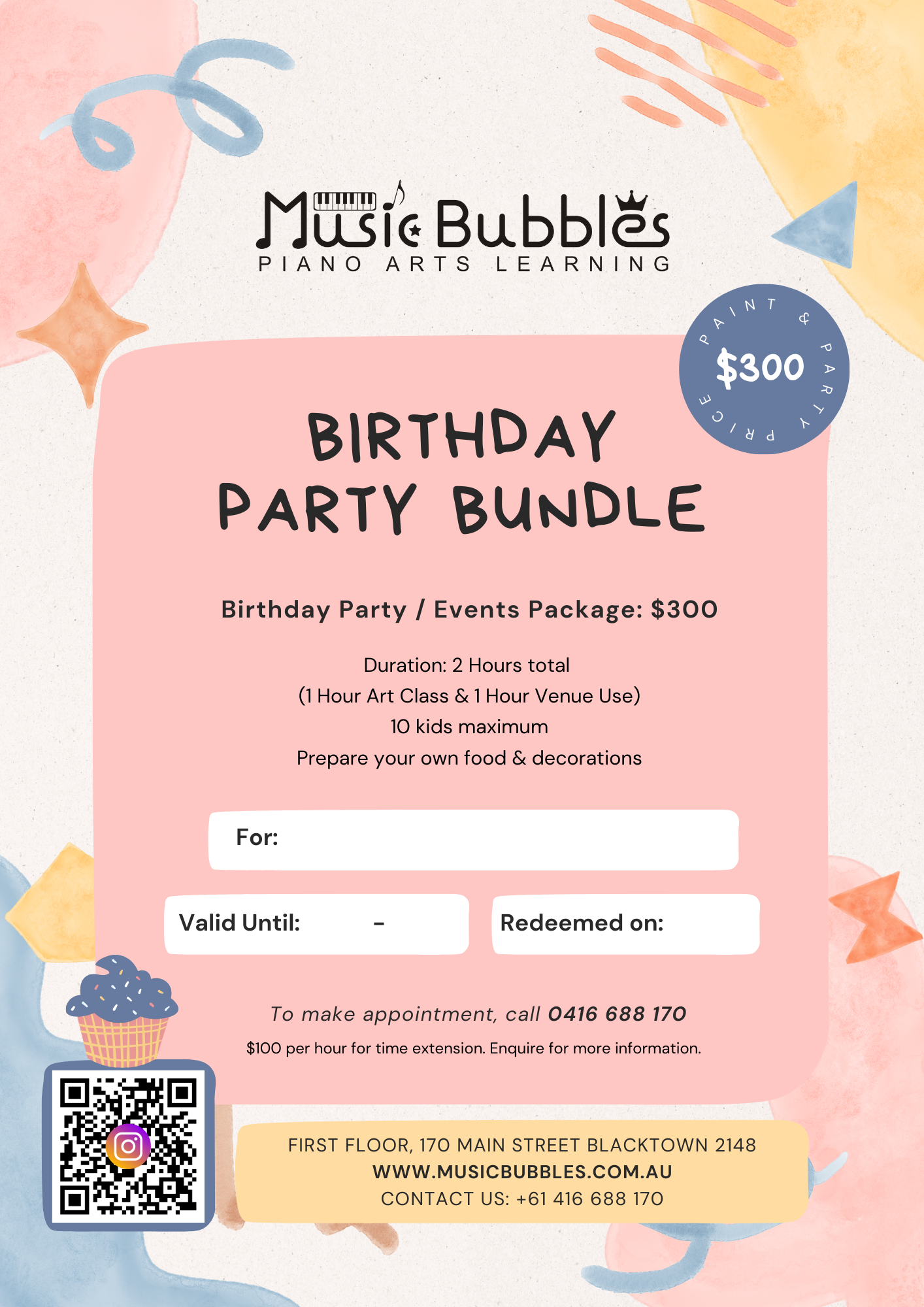 Paint & Party — musicbubbles