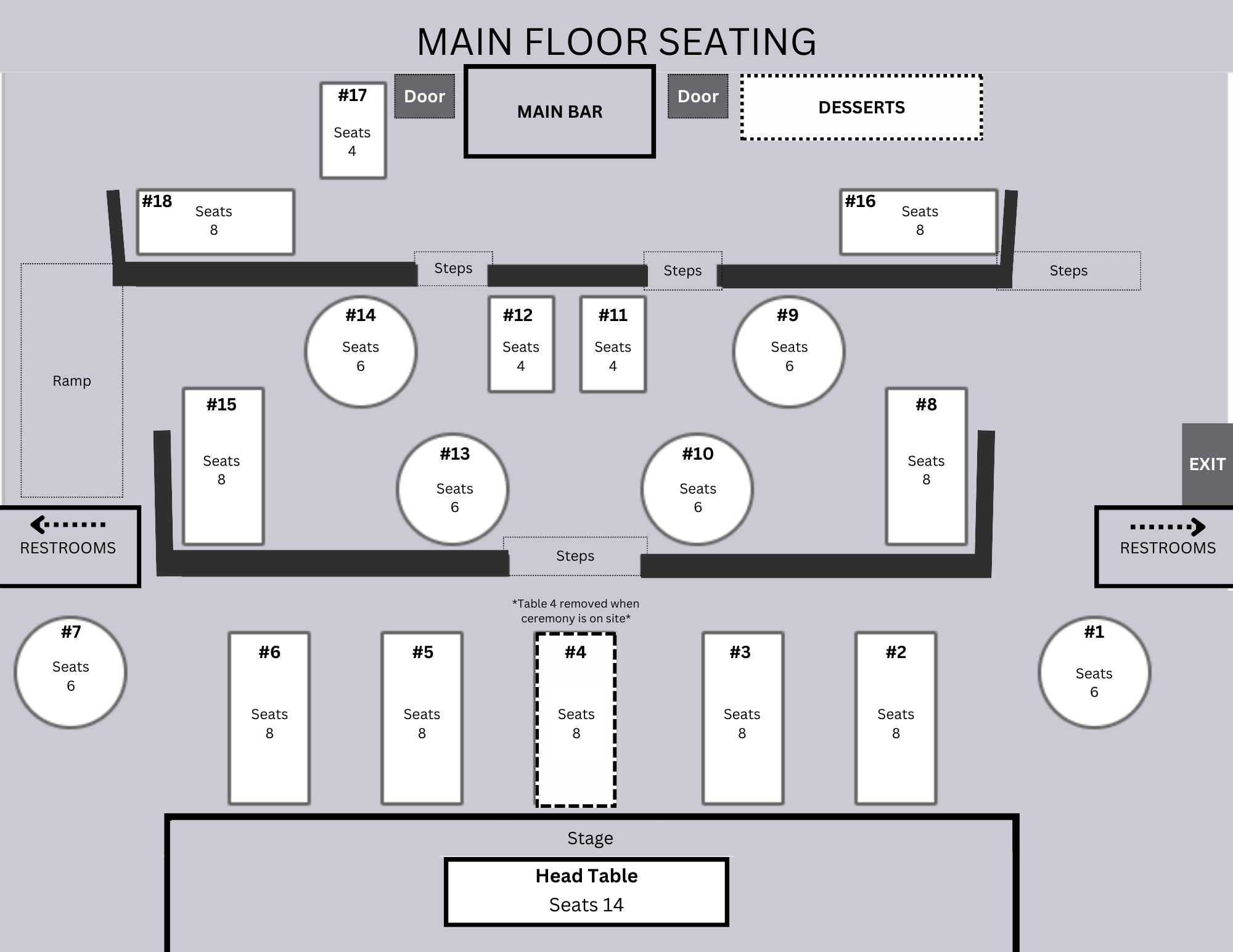 Floor Plan | Discover Event Space, Book Yours Today — Grand Event Center