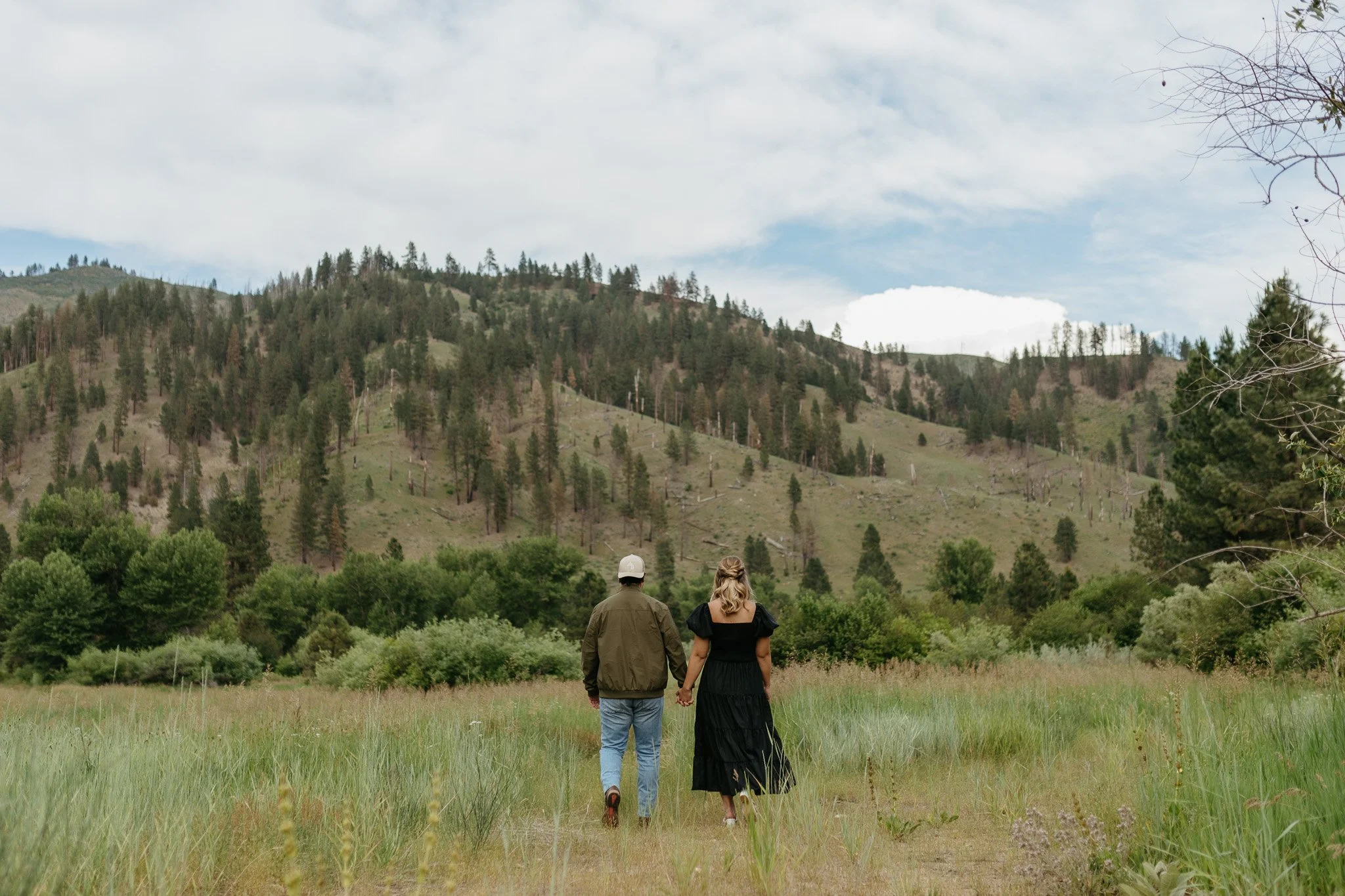 Summer Mountain Engagement Photo Shoot — Boise Wedding Photographer ...