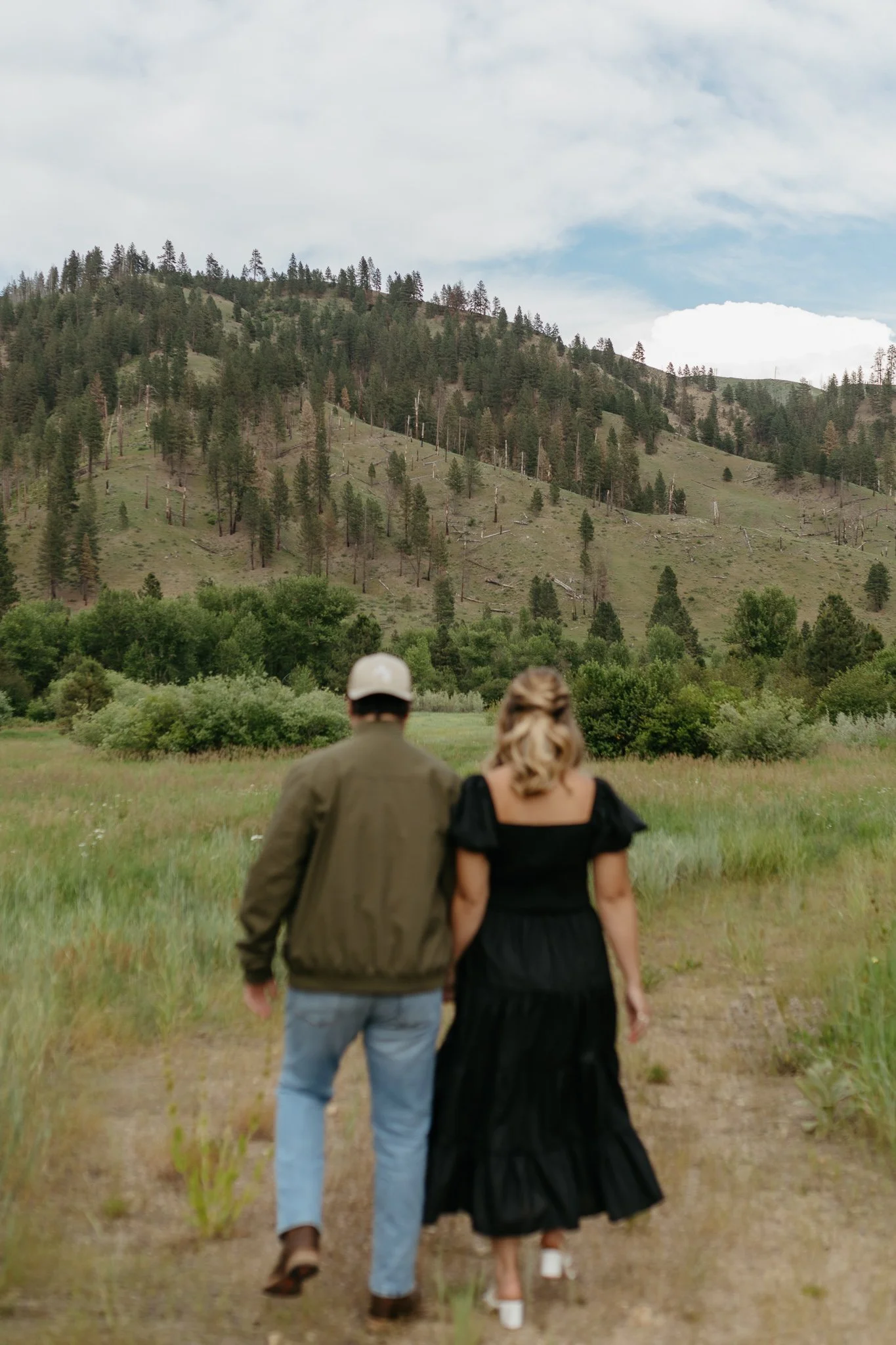 Summer Mountain Engagement Photo Shoot — Boise Wedding Photographer ...