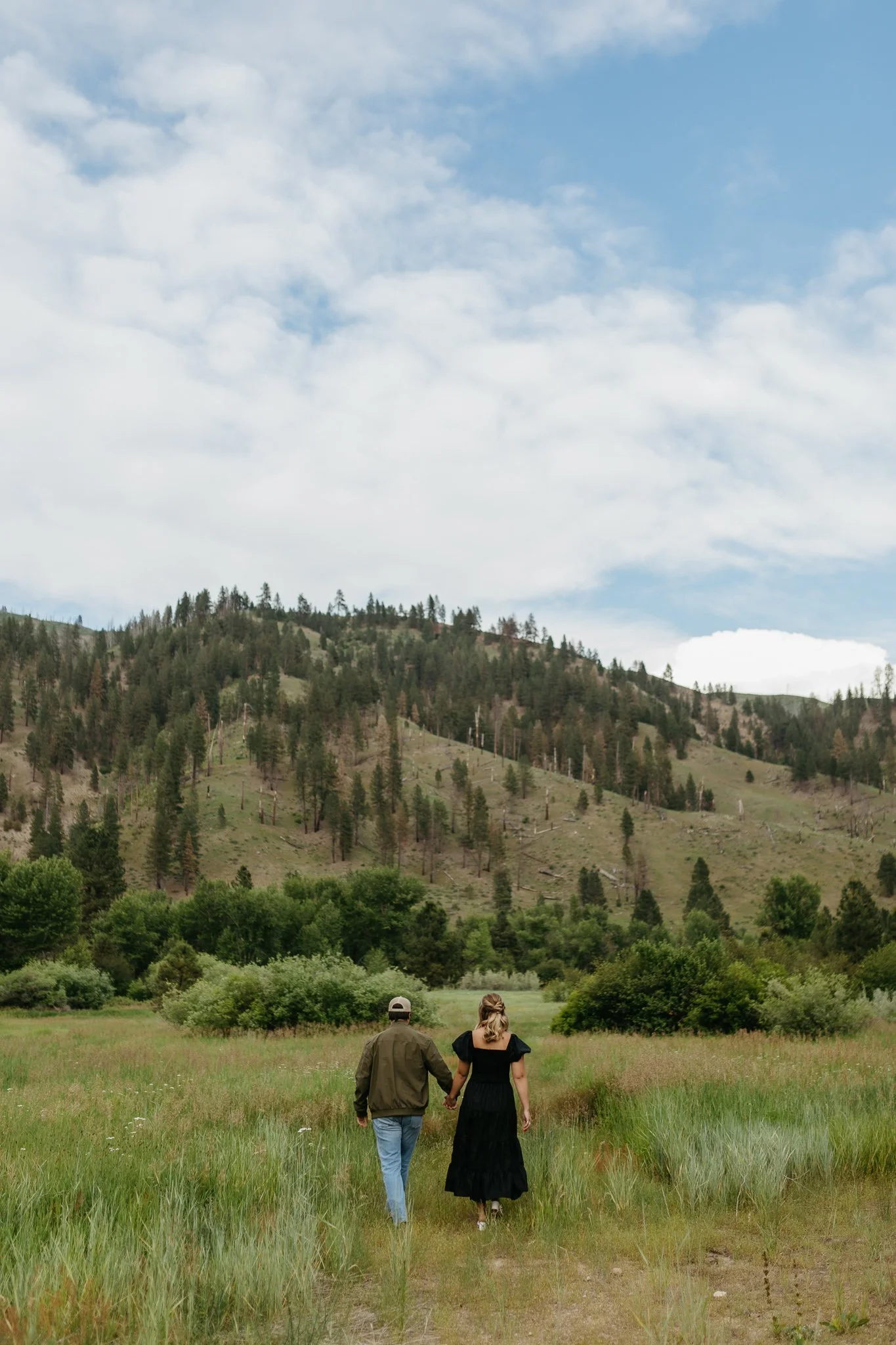 Summer Mountain Engagement Photo Shoot — Boise Wedding Photographer ...