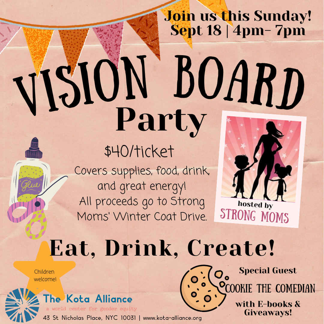 Strong Moms' Vision Board Party — The Kota Alliance
