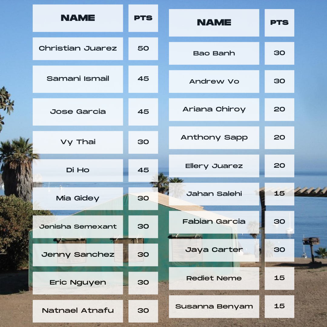 H&W Scoreboard — A Bridge for Kids