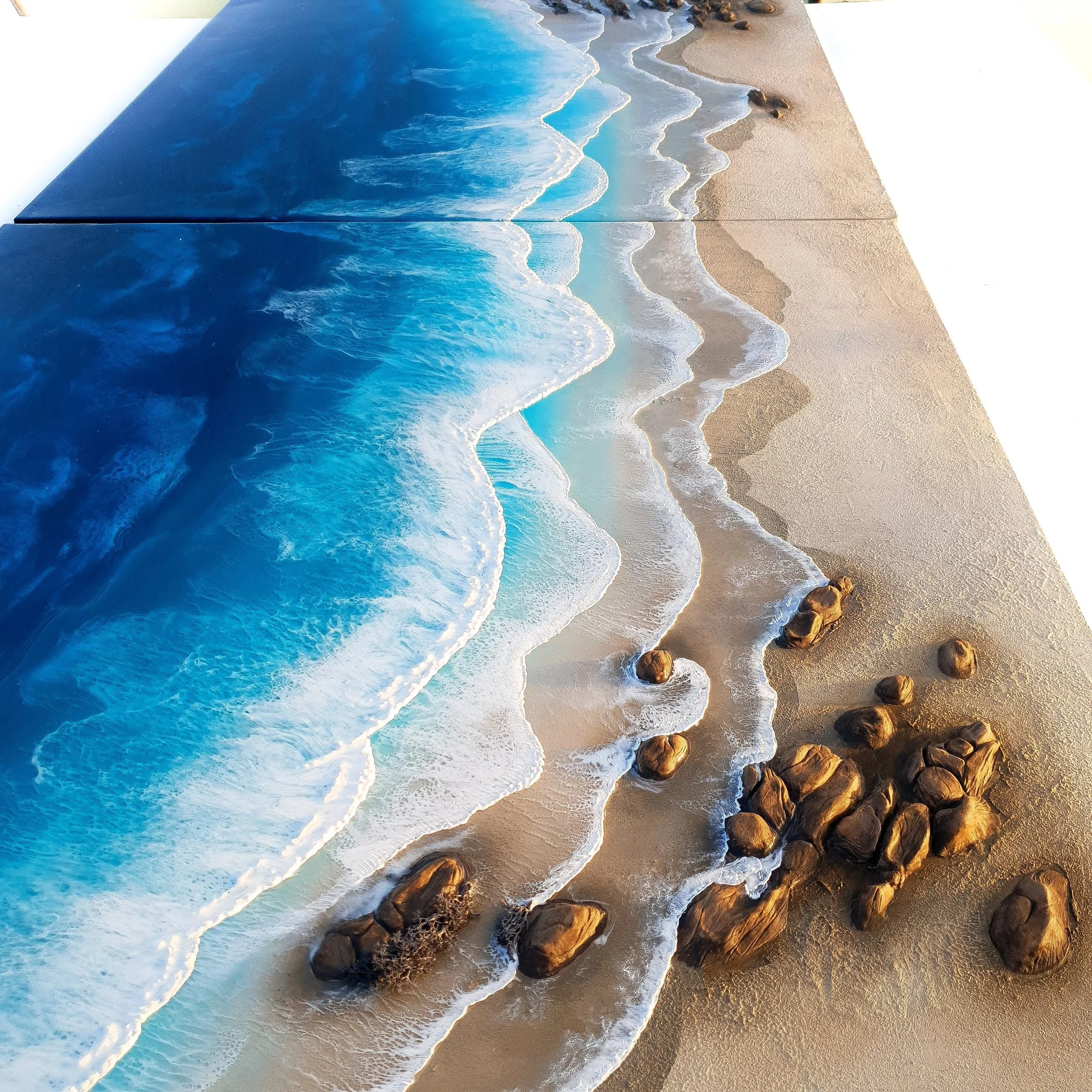 Ocean Art | Every Breaking Wave Resin Art Orla Doyle