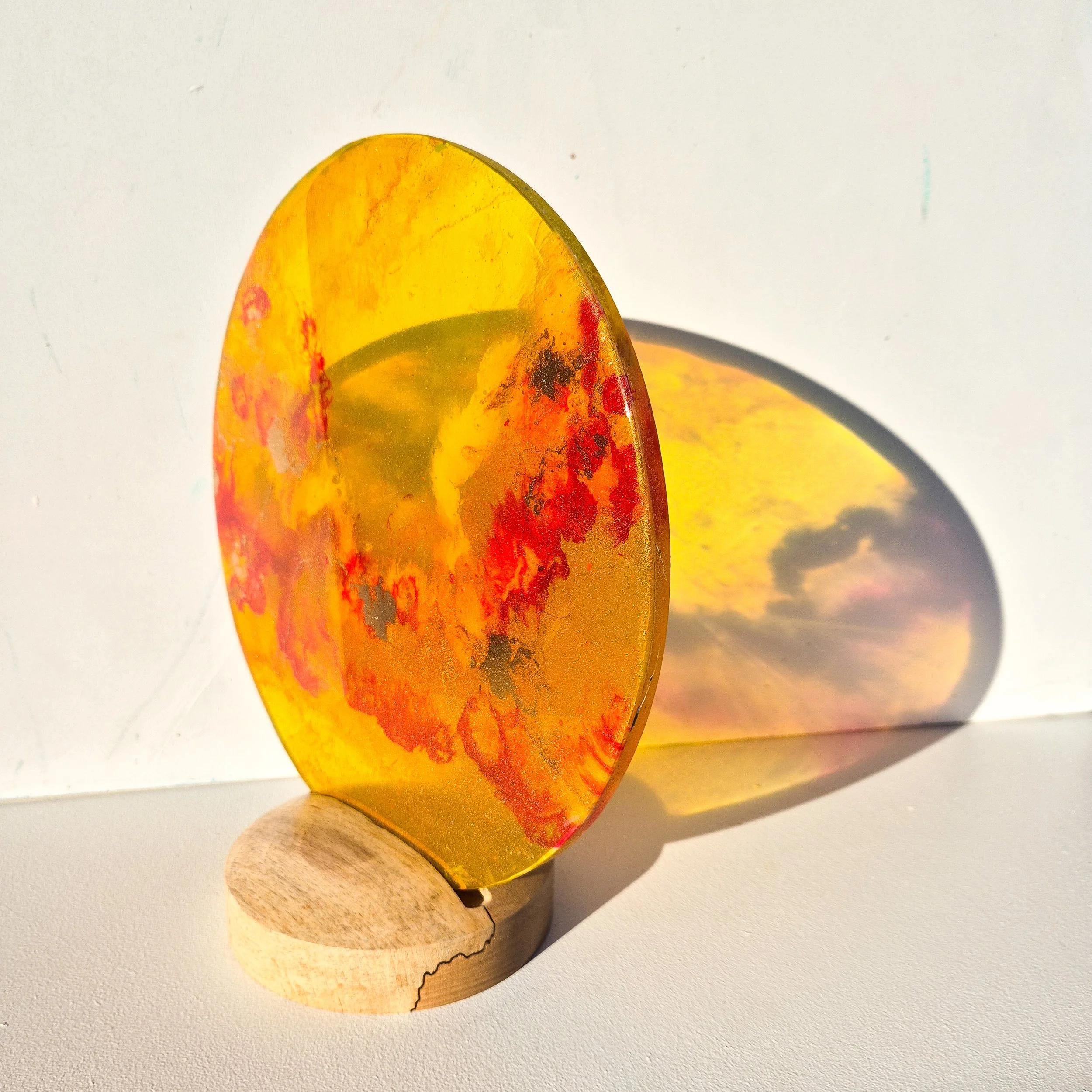 Tidal Serenade: Resin Ocean Art by Orla Doyle – Abstract Coastal ...