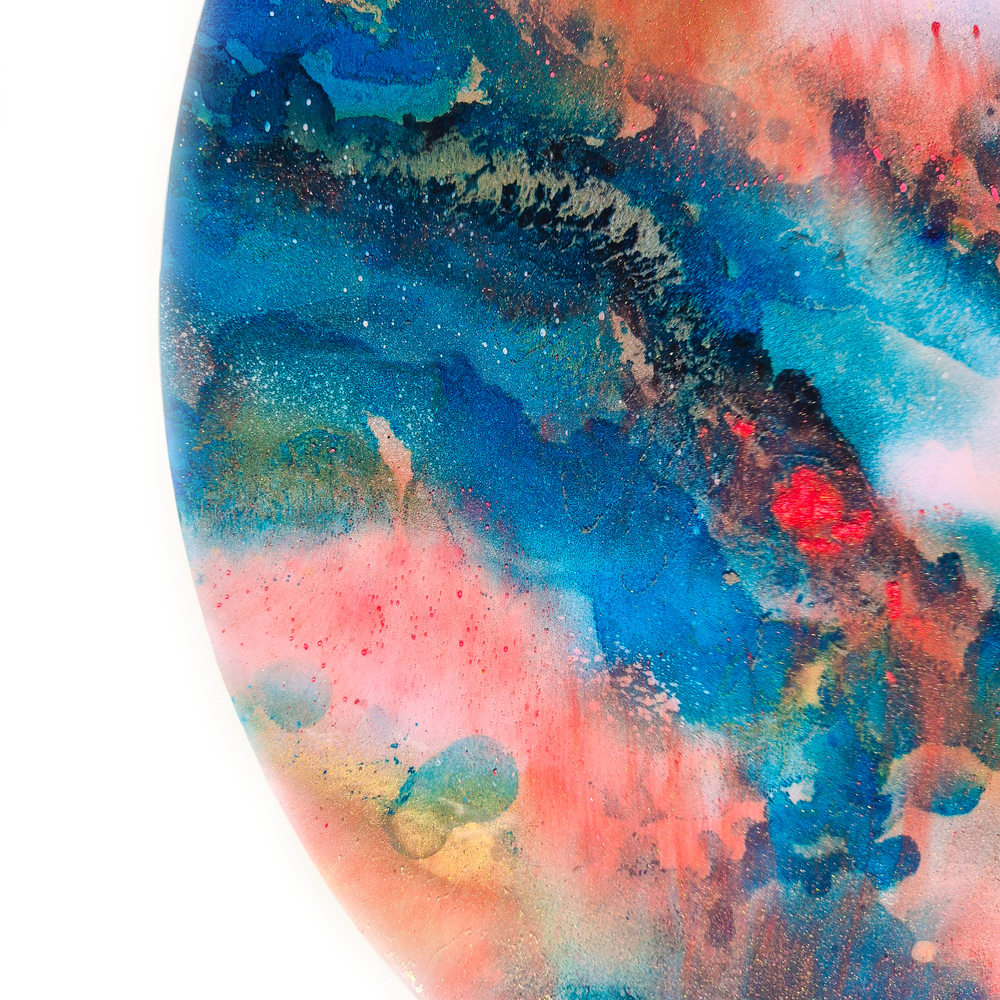 Tidal Serenade: Resin Ocean Art by Orla Doyle – Abstract Coastal ...