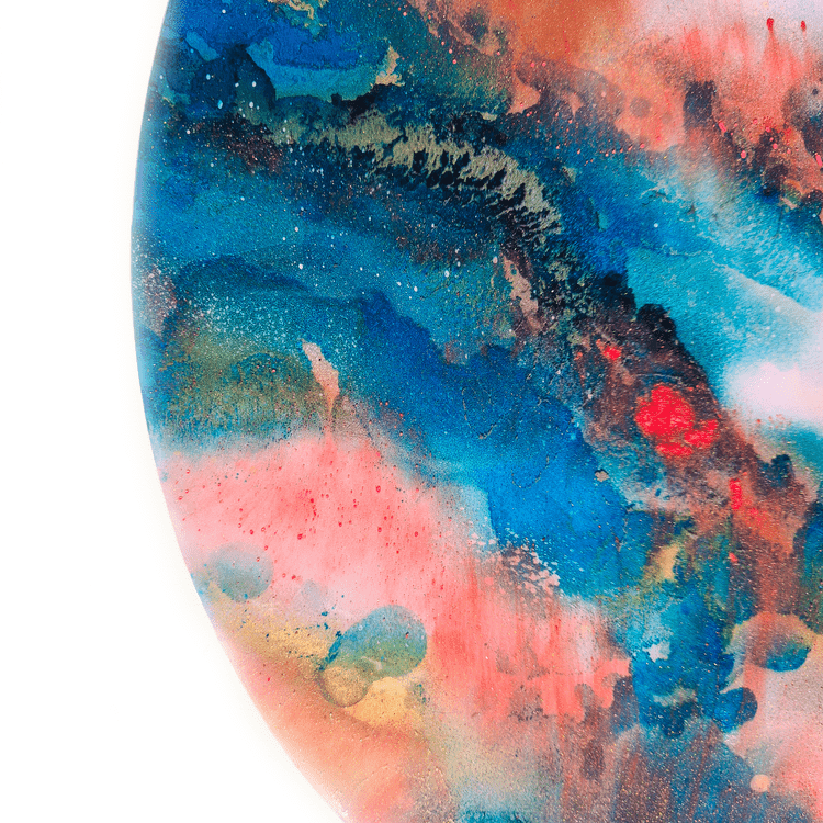 Tidal Serenade: Resin Ocean Art by Orla Doyle – Abstract Coastal ...
