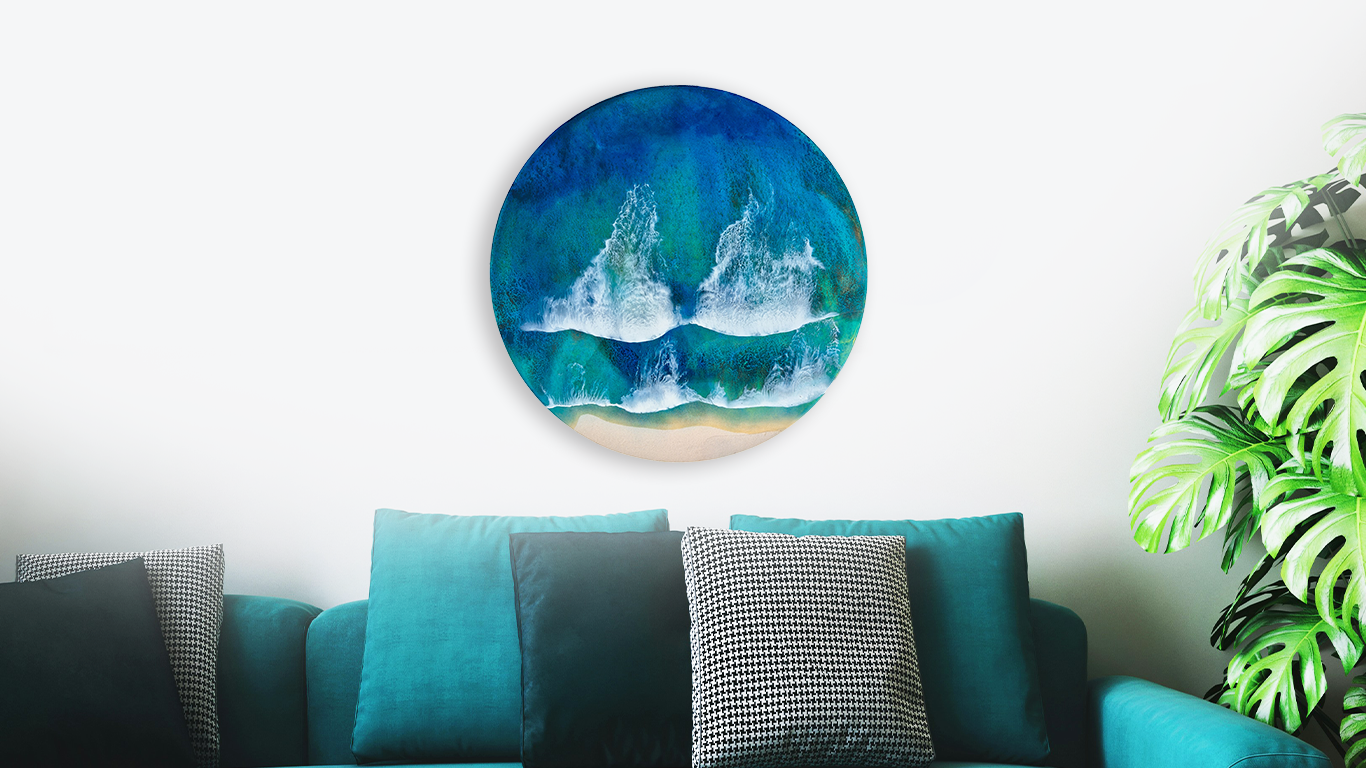 Ocean Art | Every Breaking Wave Resin Art Orla Doyle