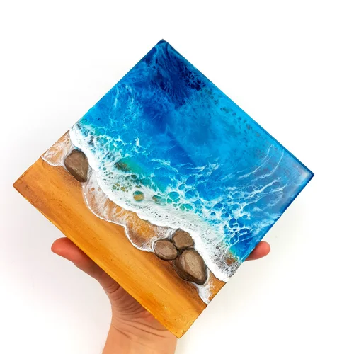 Ocean Art | Every Breaking Wave Resin Art Orla Doyle