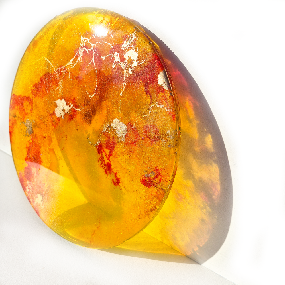 Tidal Serenade: Resin Ocean Art by Orla Doyle – Abstract Coastal ...