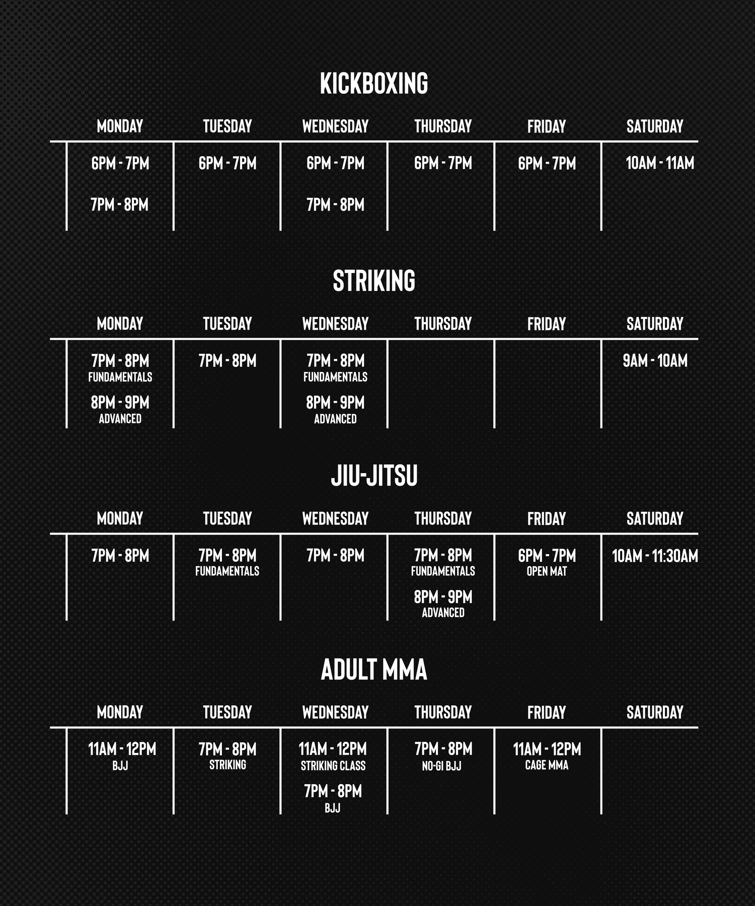 American Mixed Martial Arts