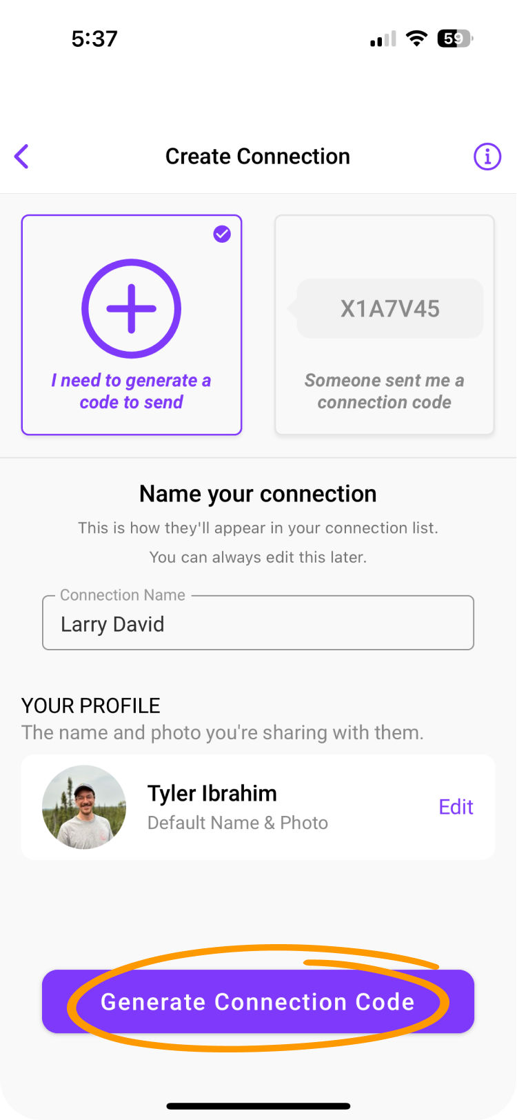Create Connection: Generate Connection Code — Pools