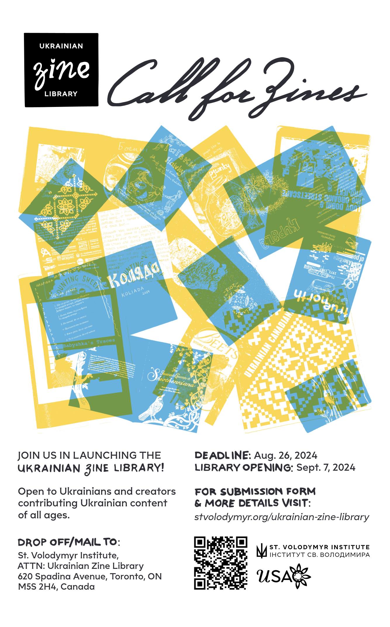 Ukrainian Zine Library — St. Volodymyr Institute