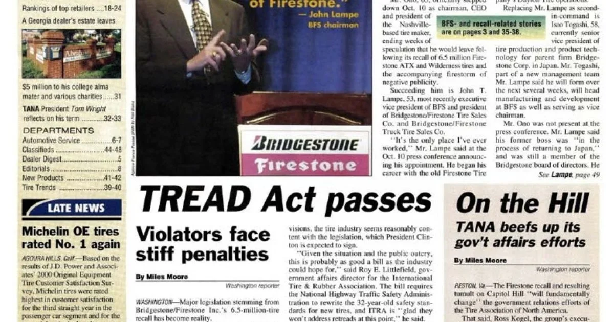Bridgestone/Firestone–Ford Recall: Crisis Communications Lessons 25 ...