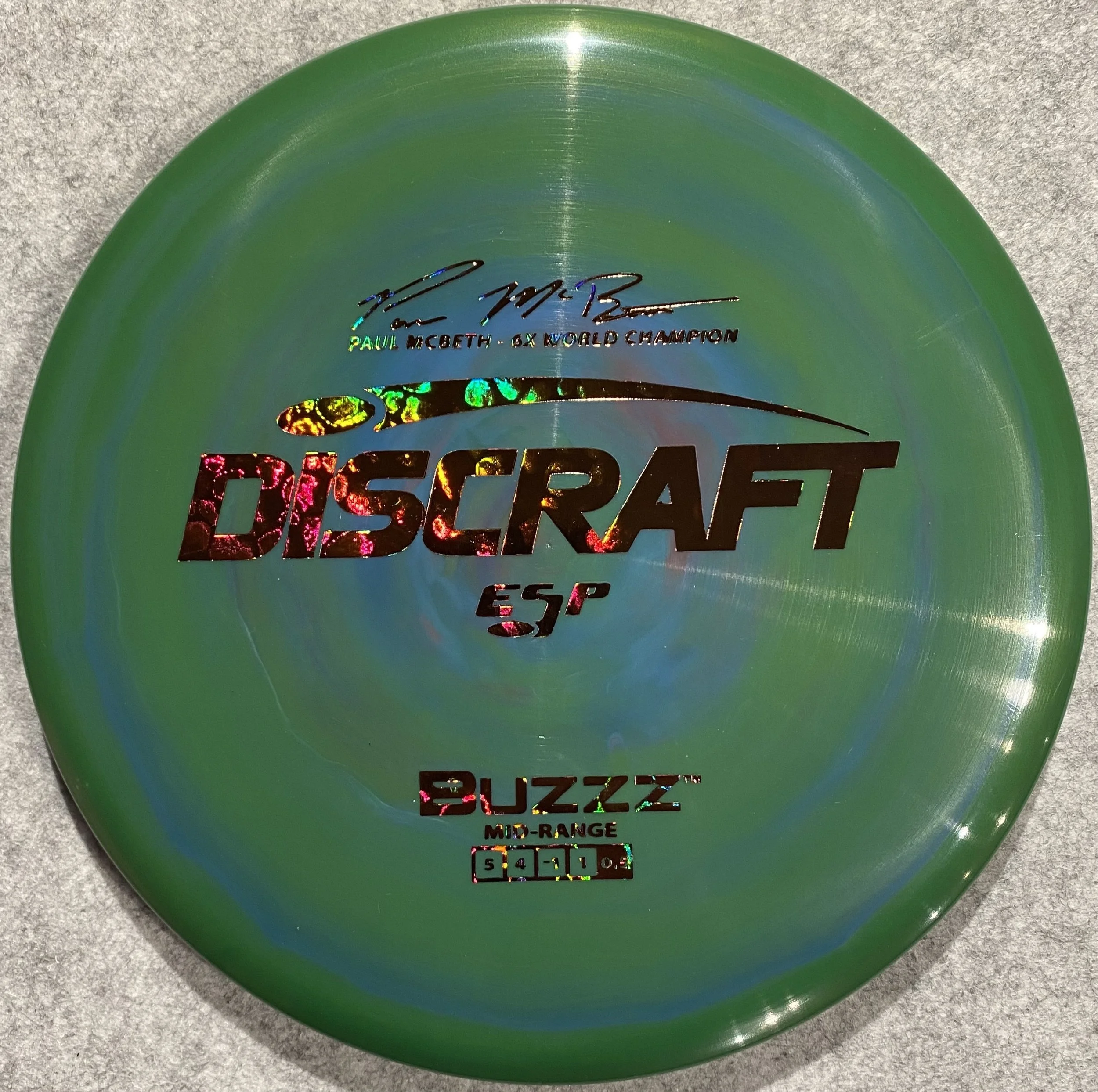 BUZZZ - PAUL MCBETH - ESP — PACIFIC DISCS