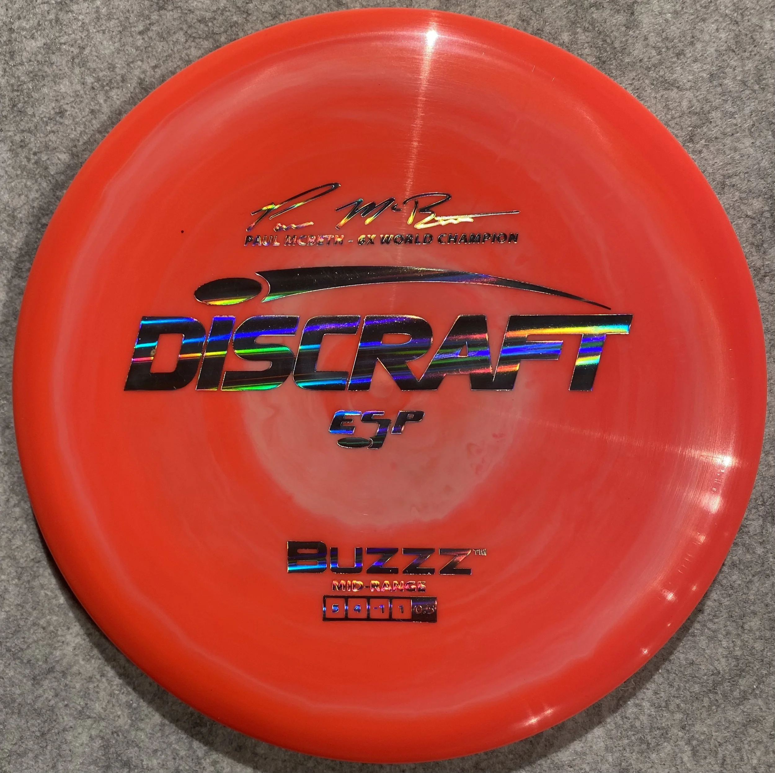 BUZZZ - PAUL MCBETH - ESP — PACIFIC DISCS
