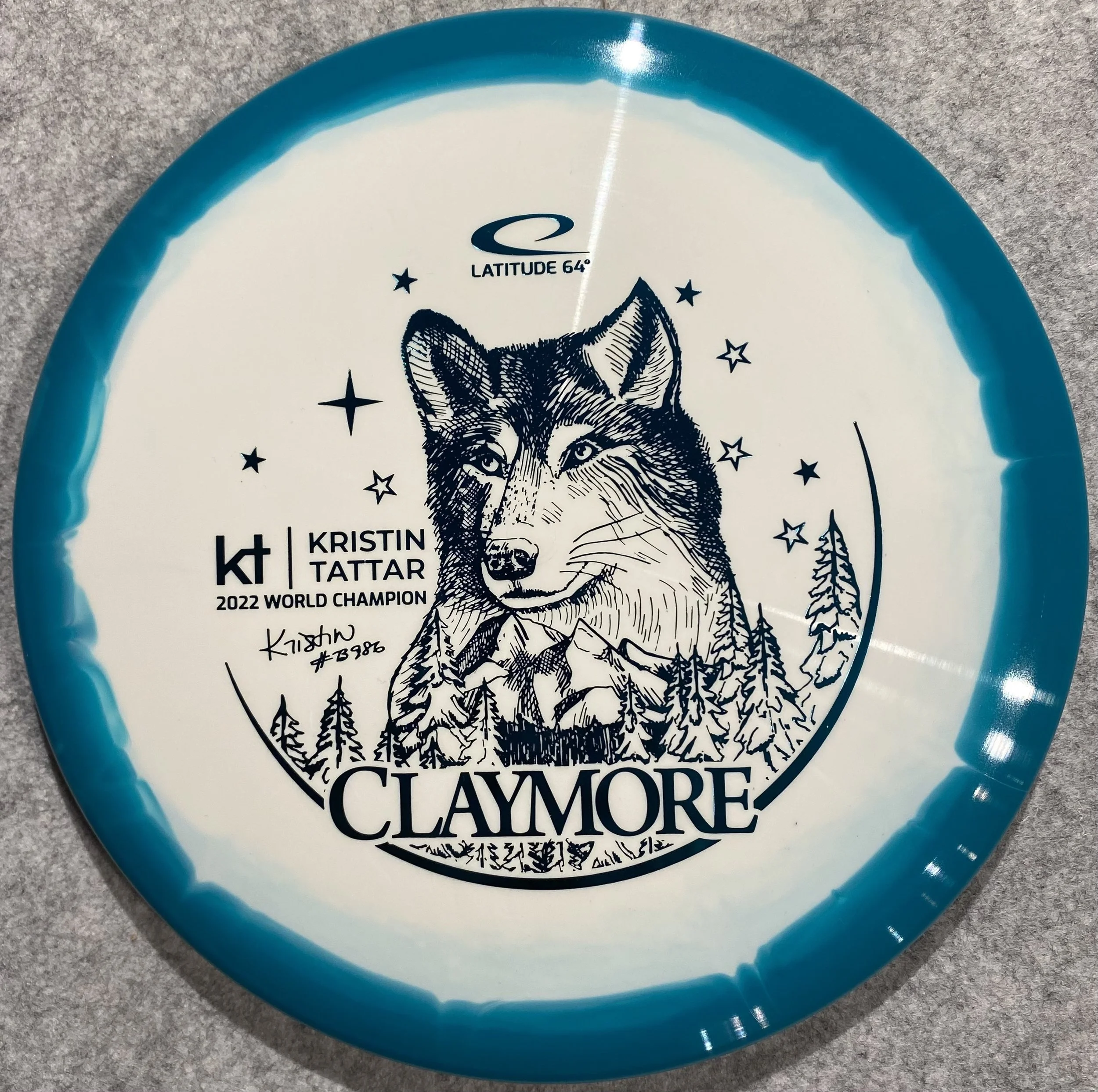 CLAYMORE - KRISTIN TATTAR TEAM SERIES - GOLD ORBIT — PACIFIC DISCS