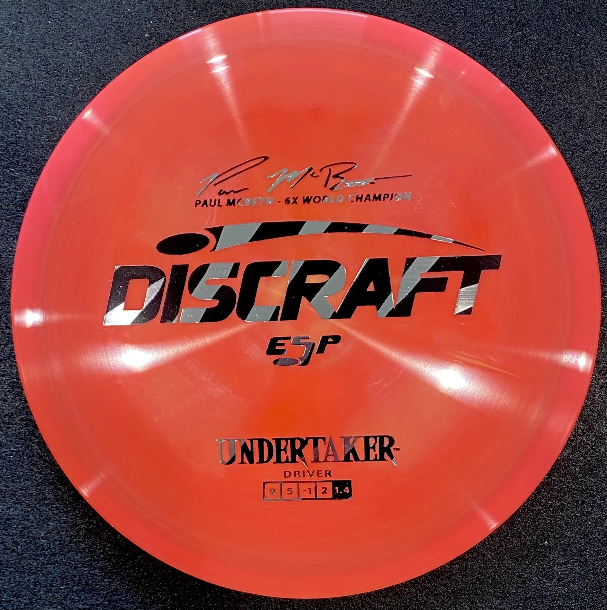 UNDERTAKER - PAUL MCBETH - ESP — PACIFIC DISCS