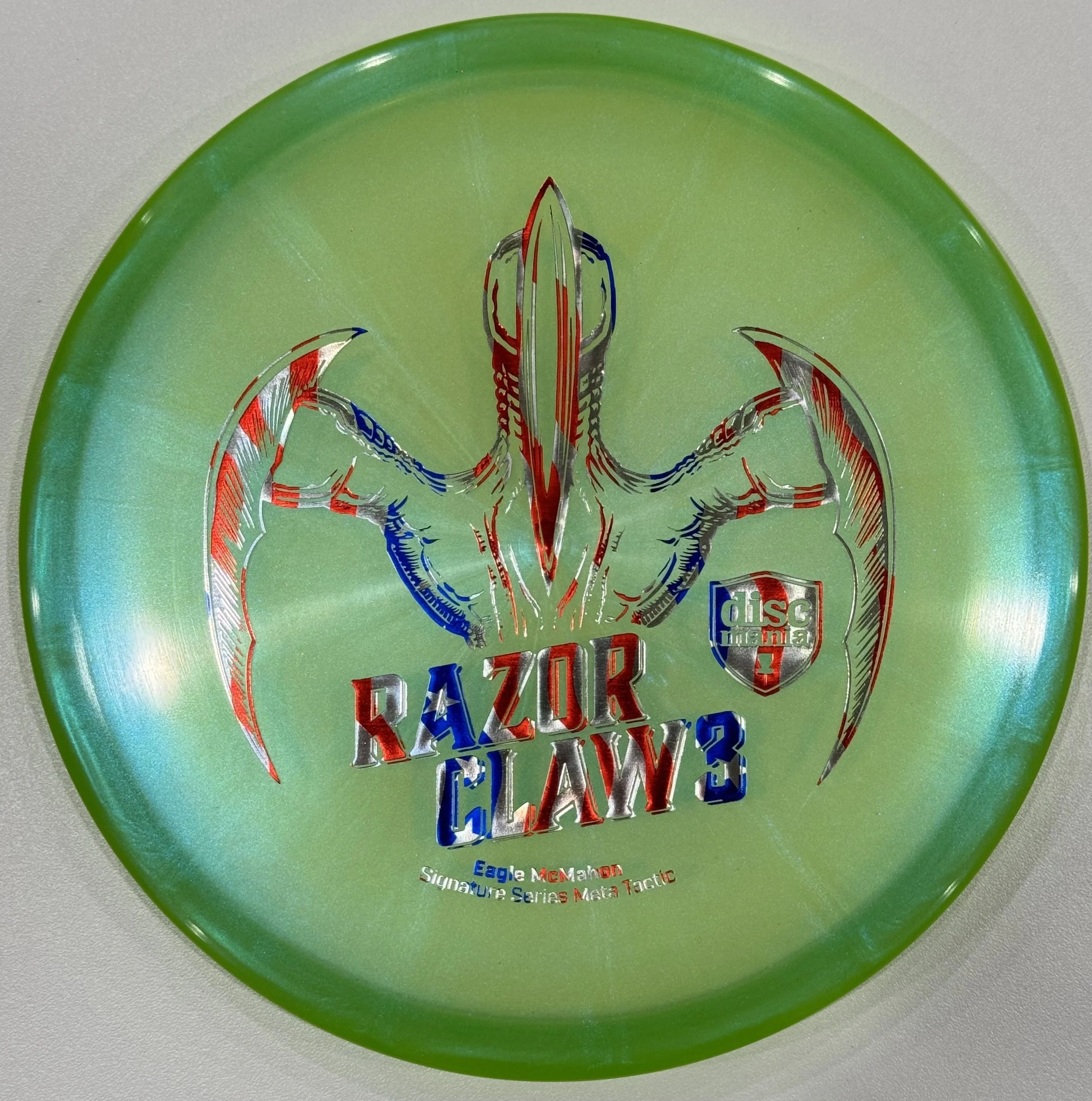 DISCMANIA - RAZOR CLAW 3 - EAGLE MCMAHON - META TACTIC — PACIFIC DISCS