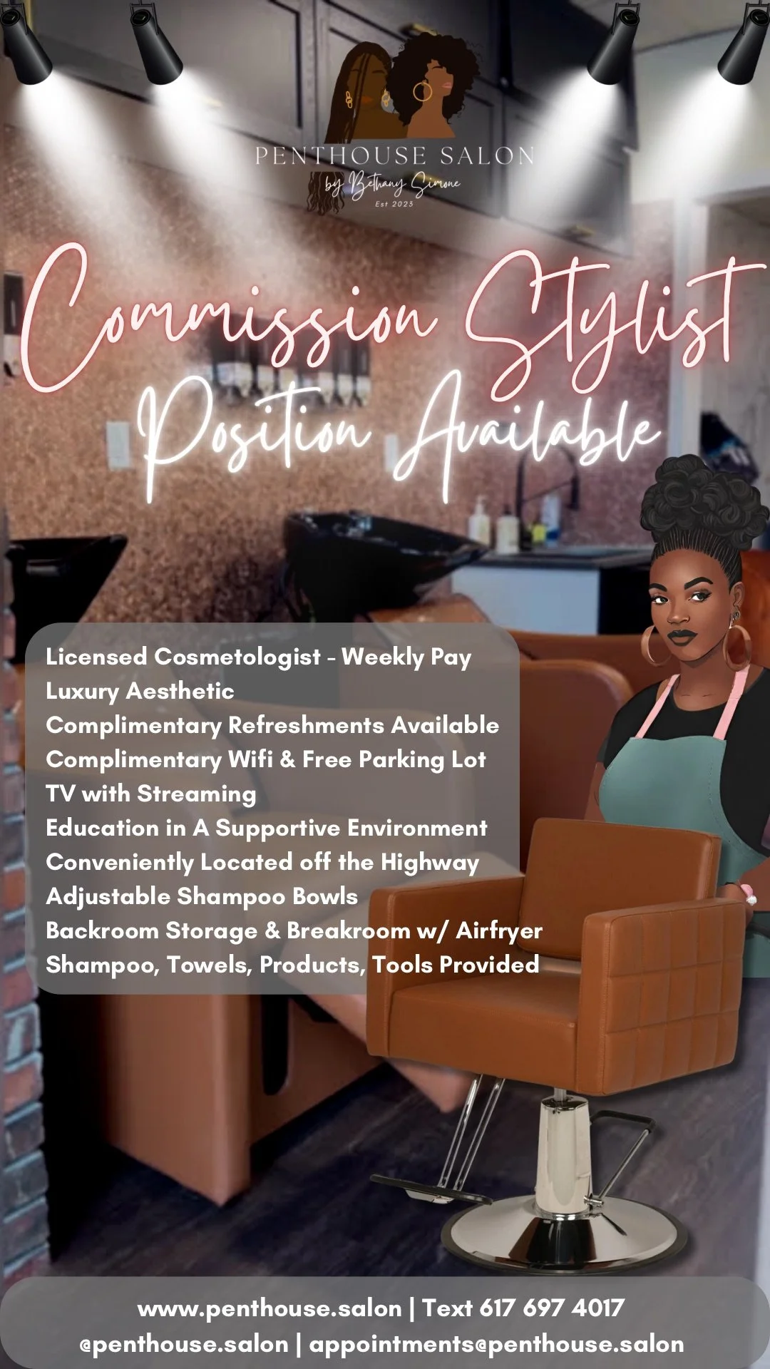 Stylist Application — Penthouse Salon