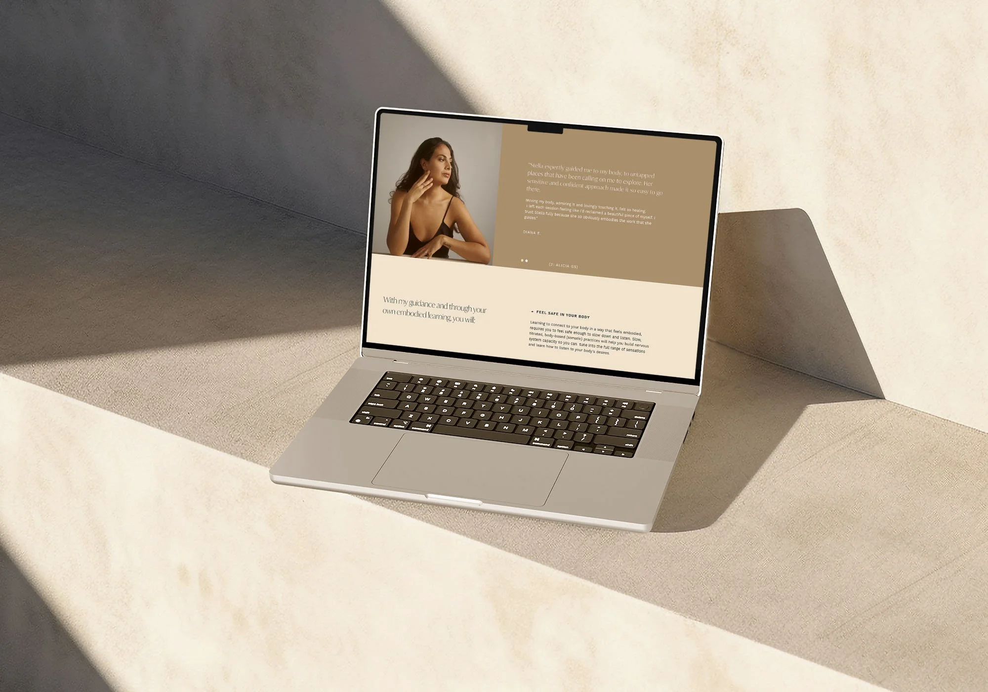 One-week website experience — studio folha