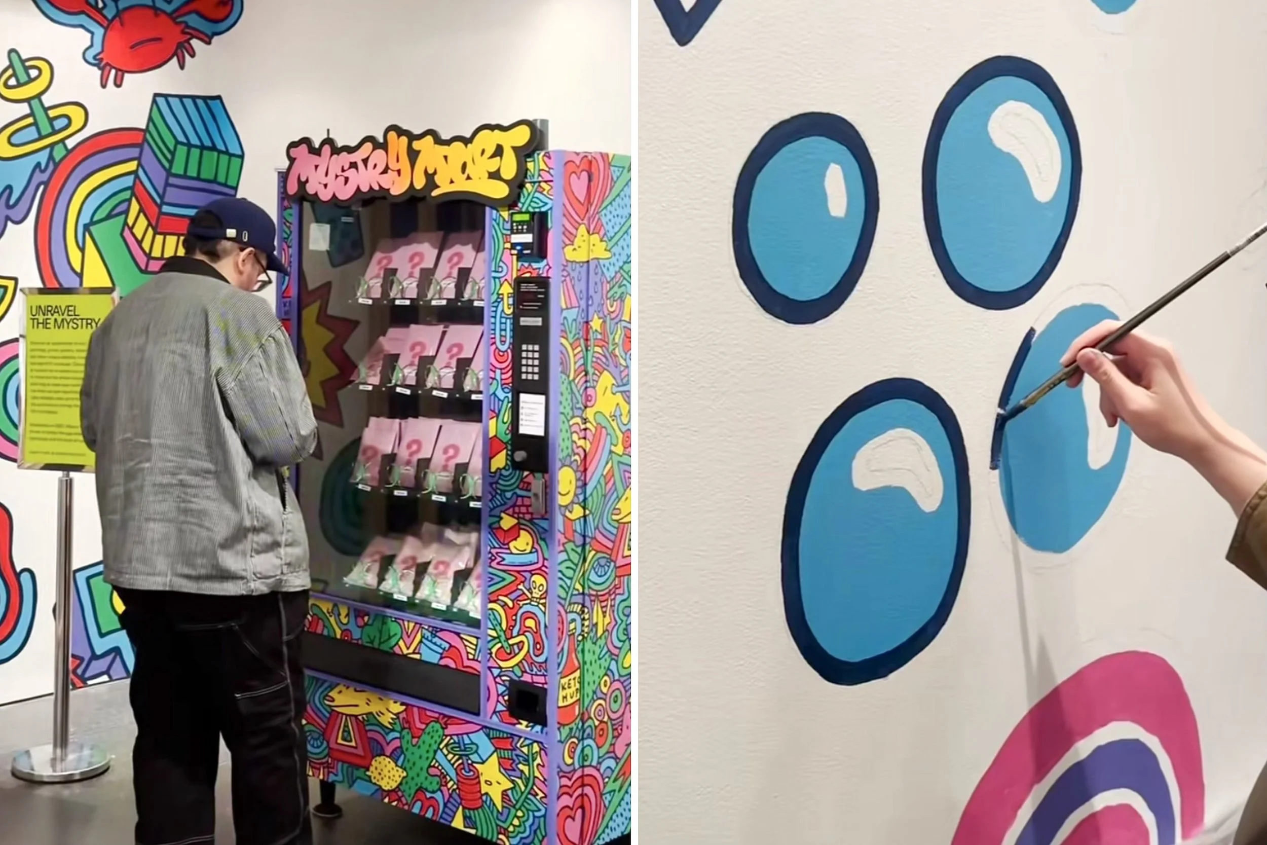 Mystery Mart Vending Machine in NYC Dispenses Unique Art From Local ...