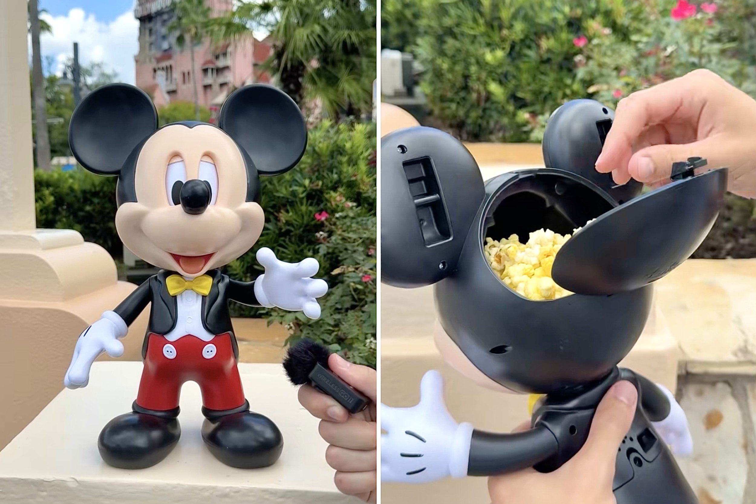 This Talking Mickey Mouse Popcorn Bucket is Now Available at Hollywood ...