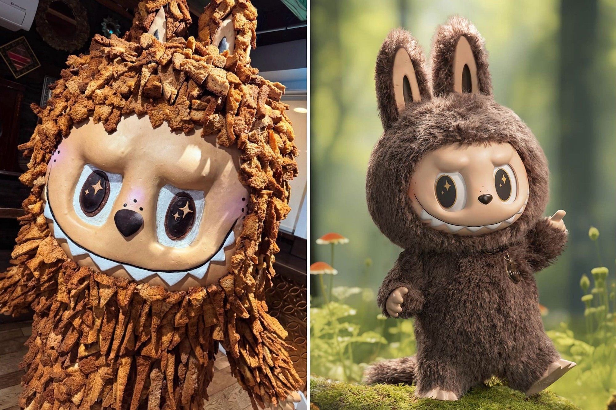 One House Bakery Creates a 7-Foot, 300-Pound Labubu Made Entirely Out ...