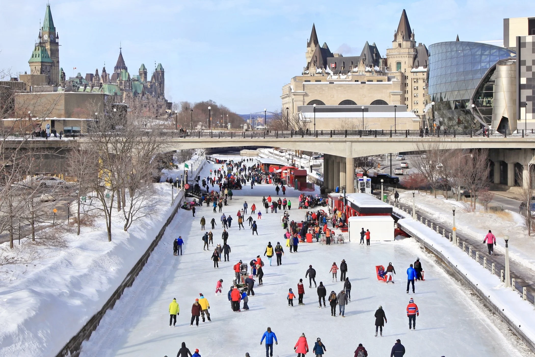 The Rideau Canal Skateway is the World’s Largest Outdoor Ice Skating ...