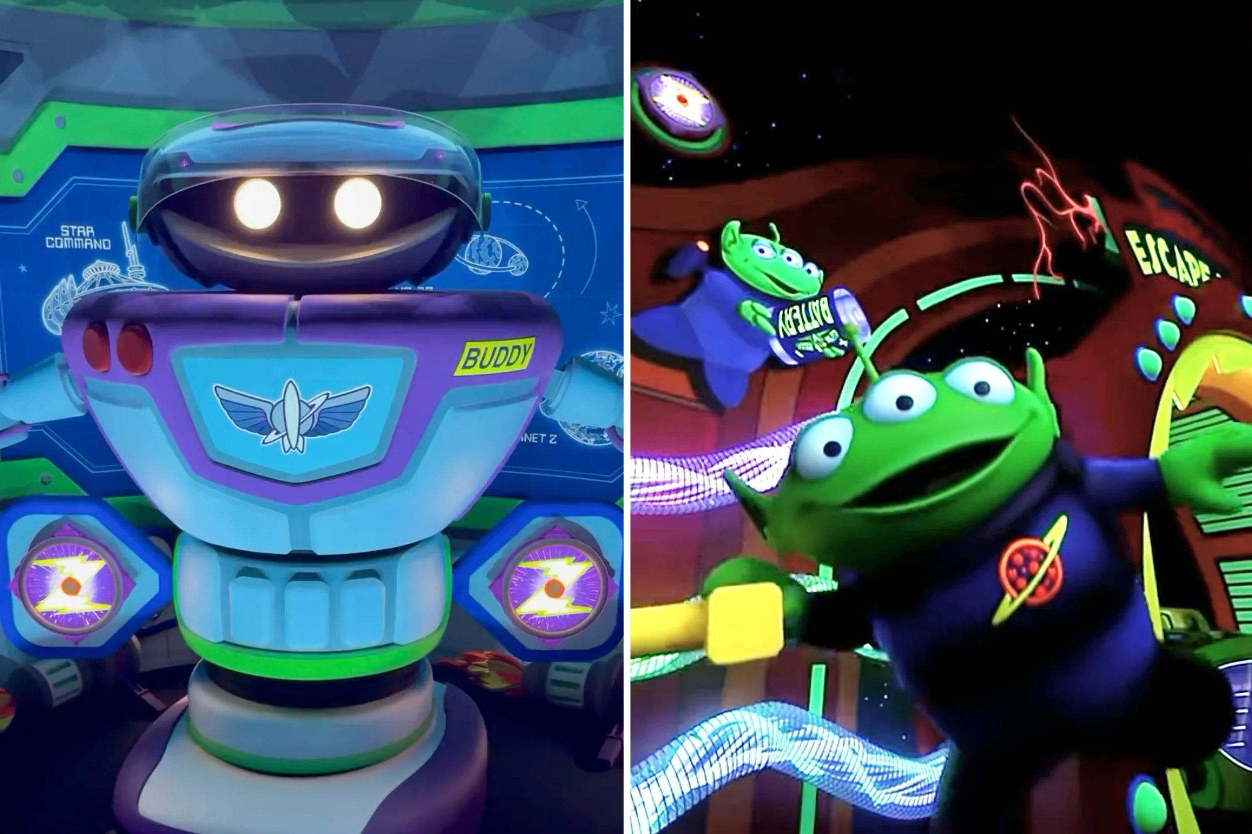 First Look at the Updated Buzz Lightyear’s Space Ranger Spin at Magic ...