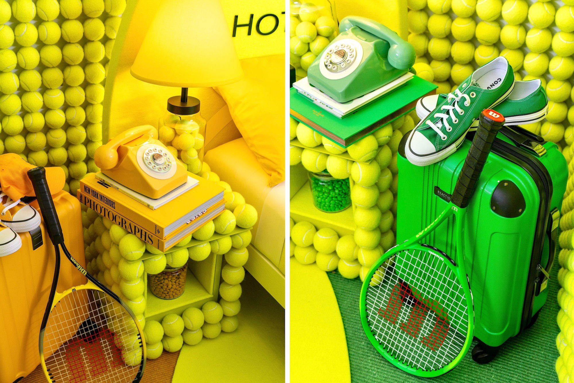 You Can Book a Stay in This Tennis Ball-Themed Suite in NYC During the ...