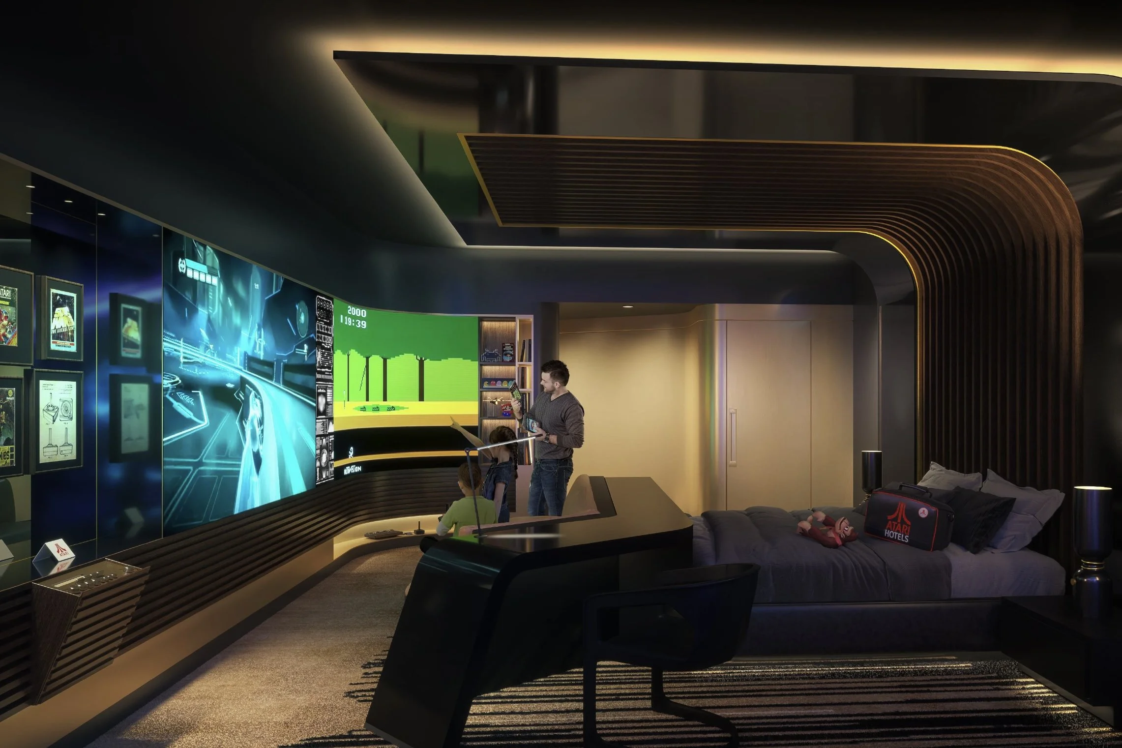 A Playable Hotel Inspired by Atari Games Is on Its Way to Downtown ...