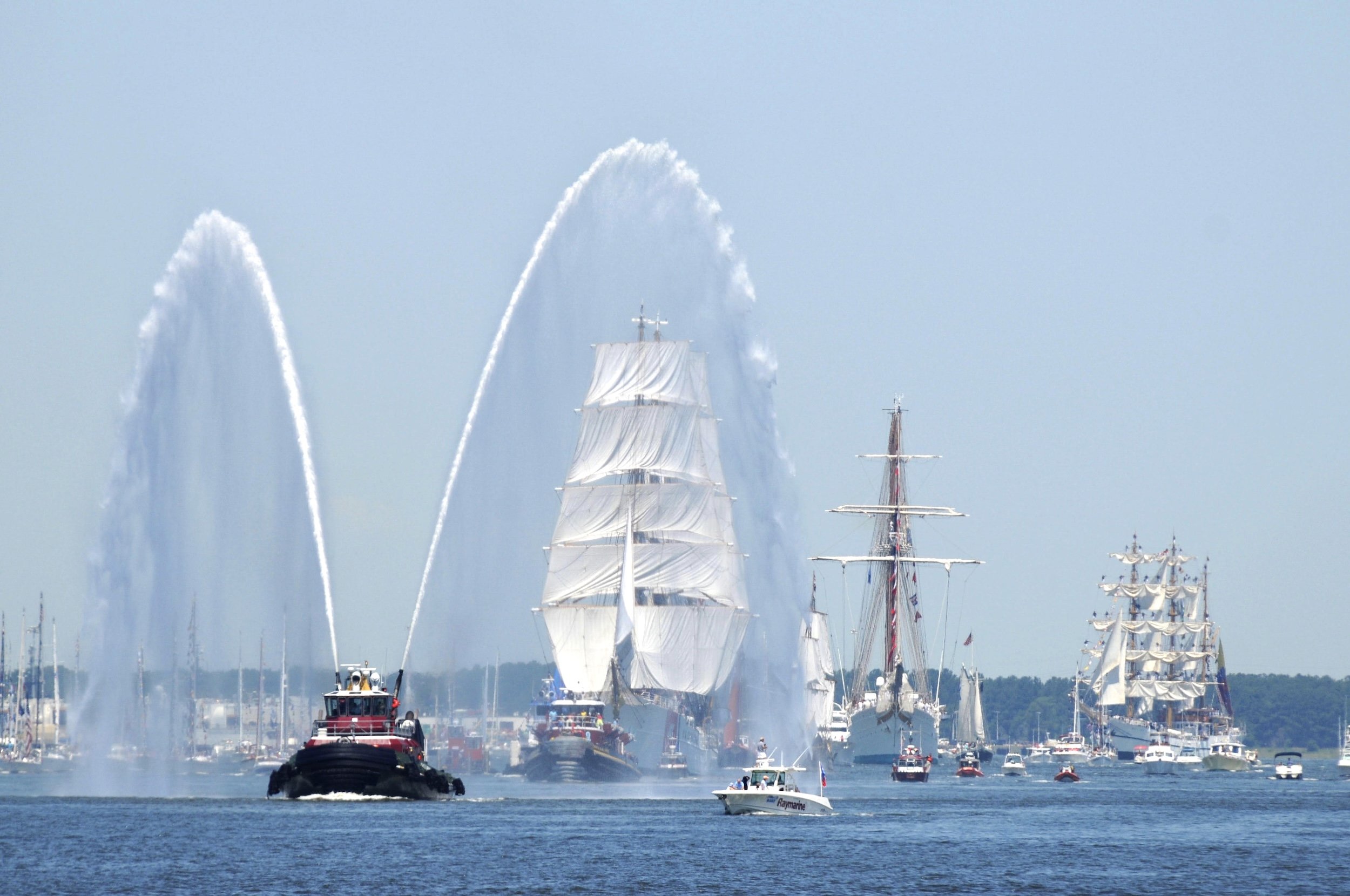 Sail4th 250, World’s Largest Tall Ships Fleet Sails Into NYC for ...